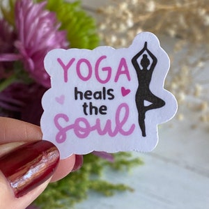 Do More Yoga Sticker Pack Set (12 Pieces), Yoga Lover, Meditation ...