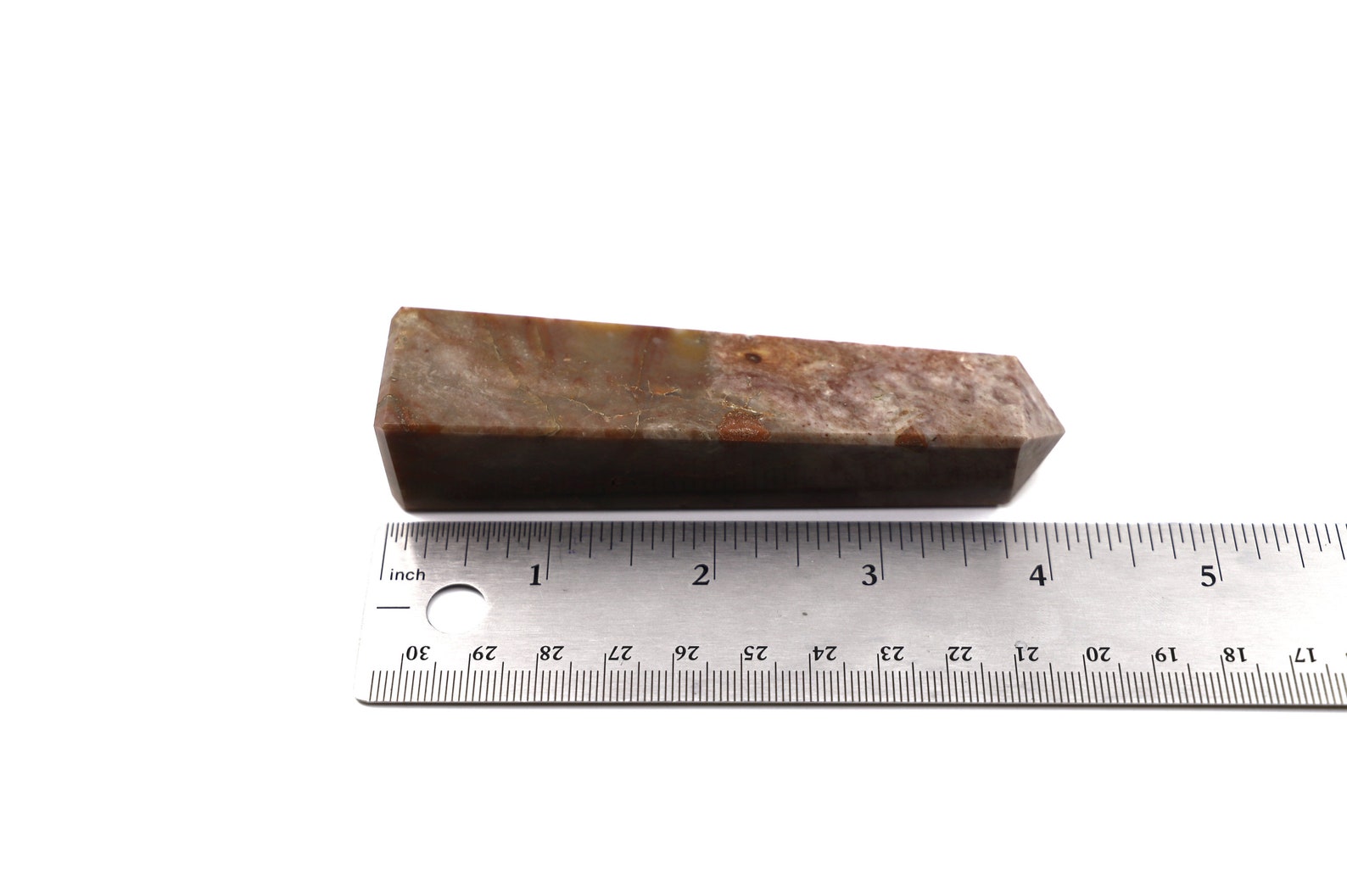 Rosetta Jasper Point: Stone of Endurance, Creativity, Stamina - Etsy