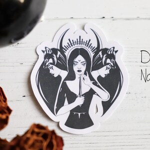 Hecate Sticker (choose Your Design), Witchcraft, Wicca, Wiccan, Goddess ...