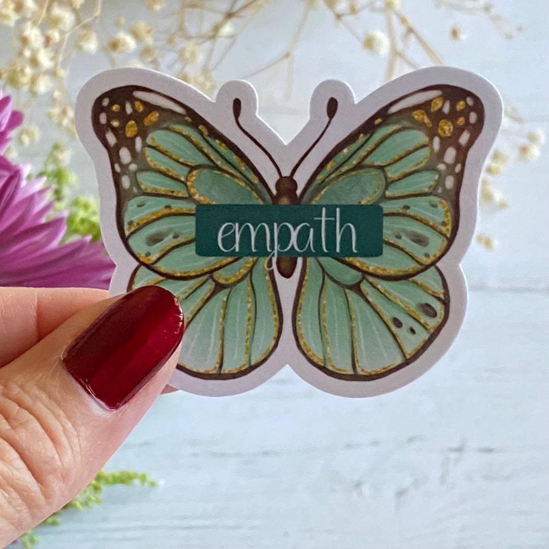 Empath Butterfly Sticker, New Age, Metaphysical, Consciousness, Reiki ...