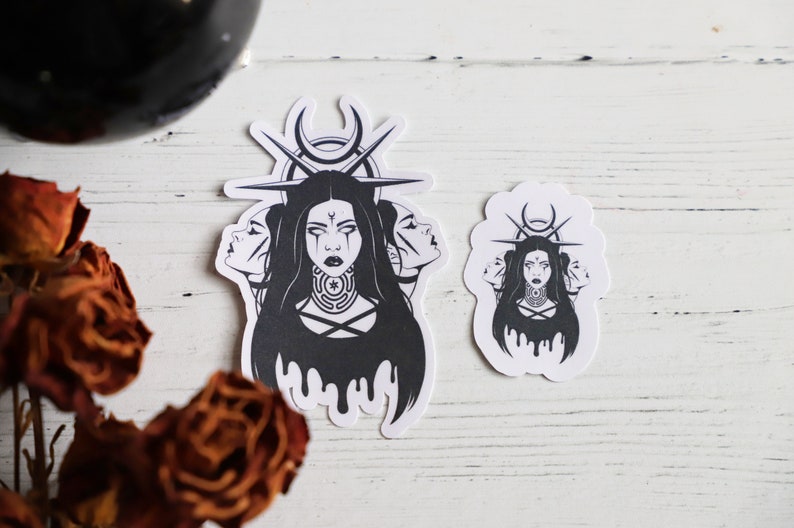 Hecate Sticker choose Your Design Witchcraft Wicca - Etsy