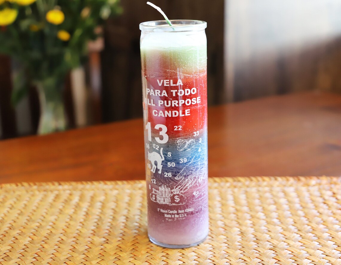 Faith and Hope 7 Day Ritual Candle, Good Luck, Health, Wealth, Altar ...