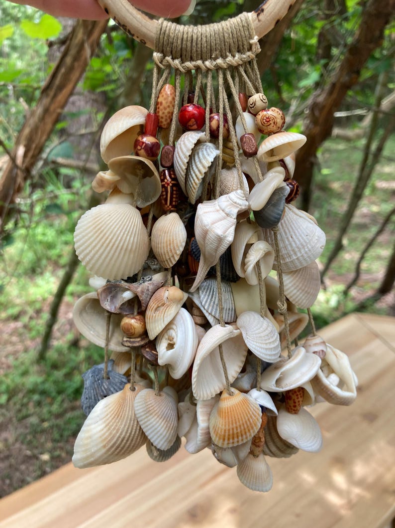 Wave Heart Seashell Rattle – Ocean-inspired Sound Tool for Meditation ...