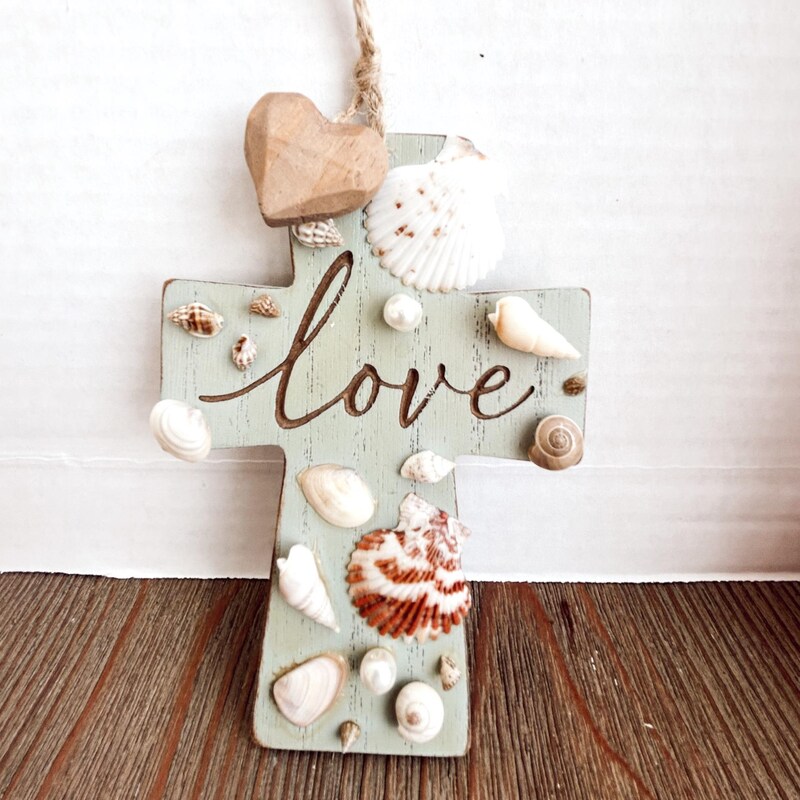 Shell Cross - Etsy