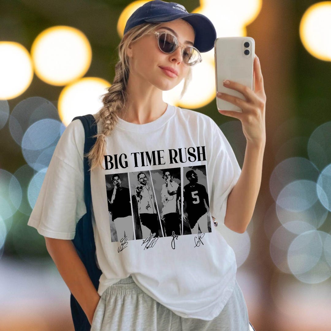Big Time Rush Tour Tee, 2026 in Real Life - Comfort Colors and Bella ...