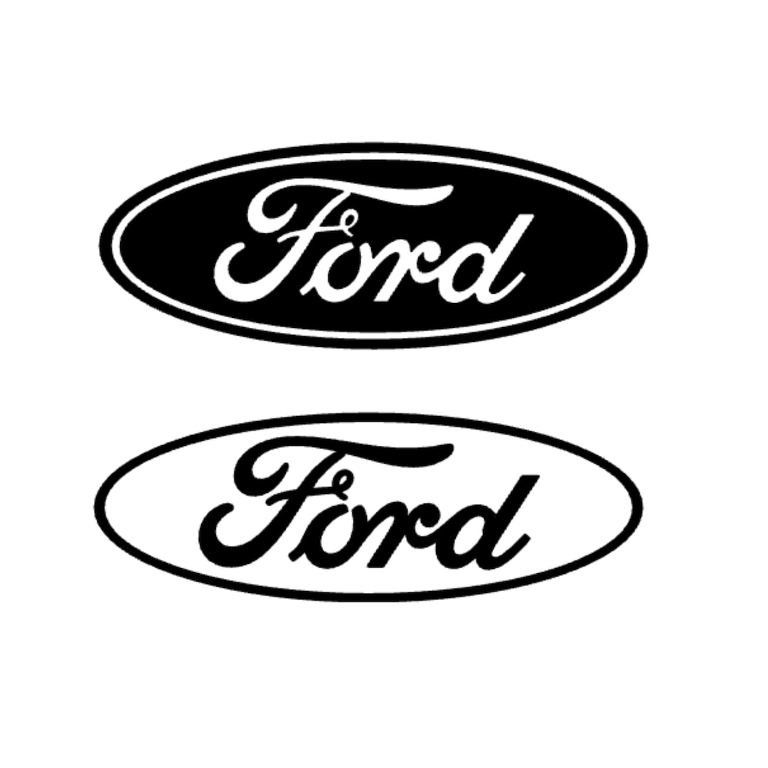 Ford Logo Decal Stickers, Premium Ford Car Truck Vehicle Vinyl Stickers ...