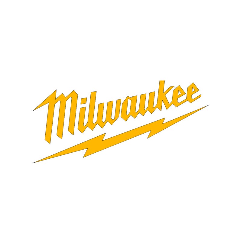 Milwaukee Tools Sticker for Cars, Bumpers, Window, Milwaukee Logo Vinyl ...
