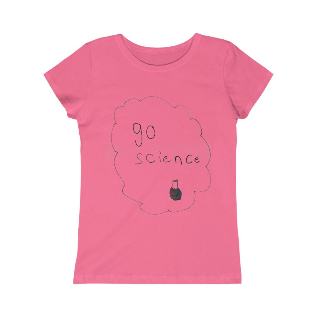 Go Science Girls Princess Tee - Etsy