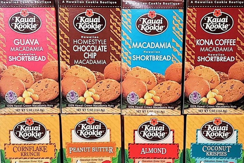 Gift, Kauai Kookies - Etsy