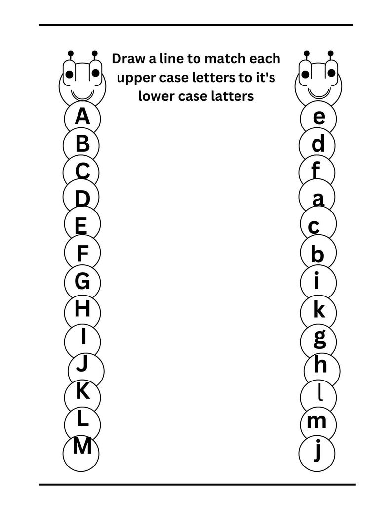 Alphabet Adventure: Trace, Match & Explore! - Etsy