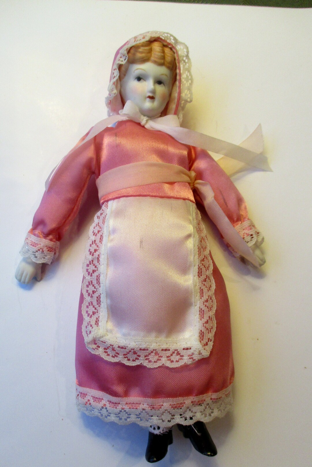 Vintage Doll Toy Collectible. Colonial Girl Costume. Folkloric- Unique ...