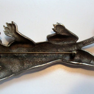 Vintage JJ Pin Large Panther Big Cat Jonette Jewelry Brooch Unique Gift ...