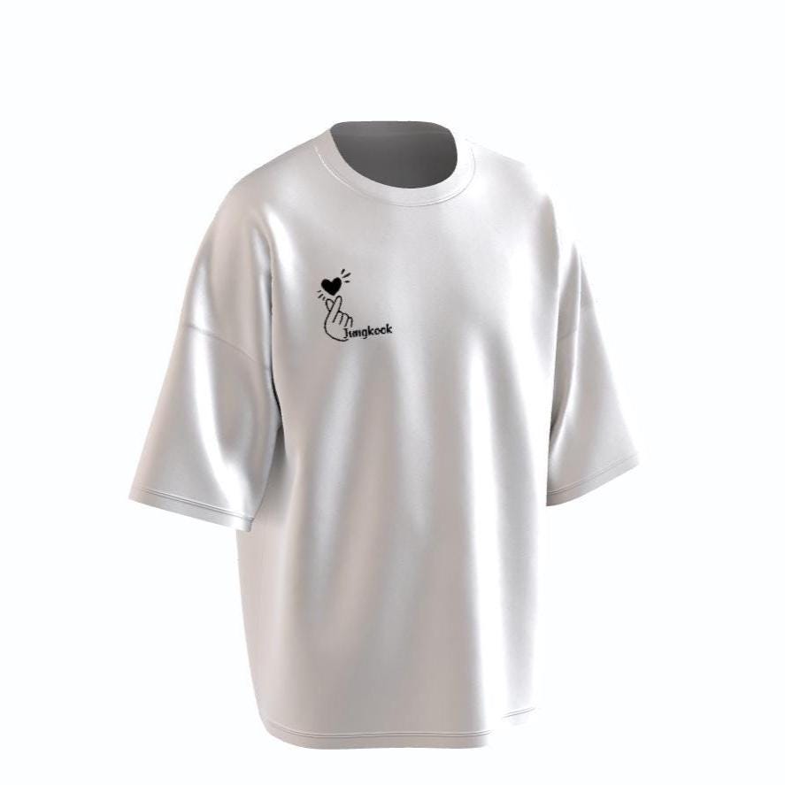 BTS Svg Png Finger Heart Bundle | BTS Member Name Design | Jungkook ...