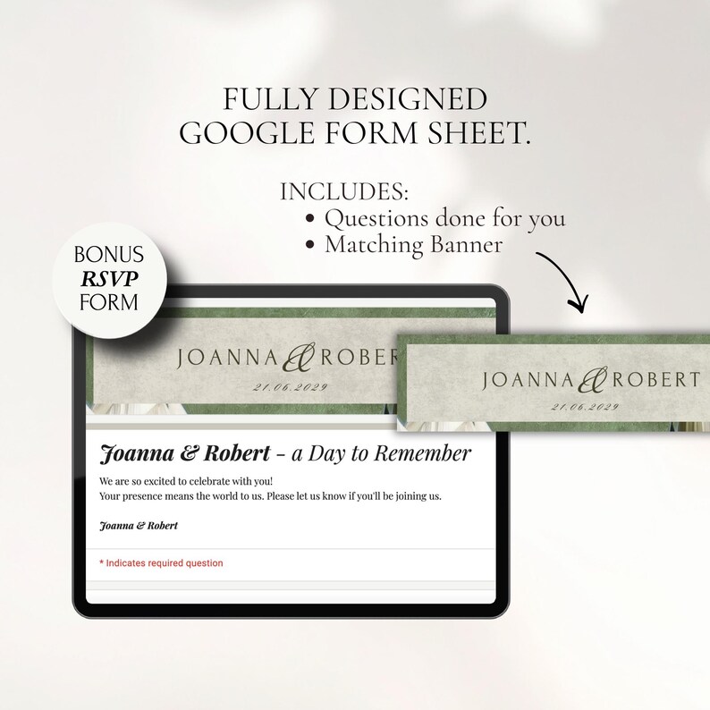 Interactive Wedding Website Template | Digital Wedding Invitation ...