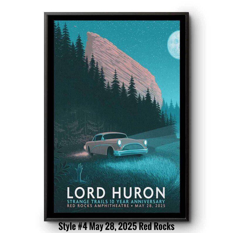Lord Huron All Gig Posters - Lord Huron Rochester Hills on August 9 ...