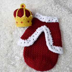 Christmas King or Queen Hat and Robe, Holiday Costume, King, Queen ...