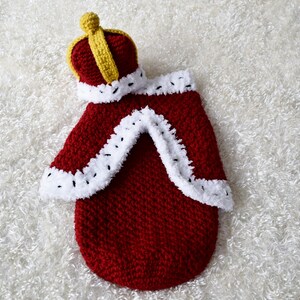 Christmas King or Queen Hat and Robe, Holiday Costume, King, Queen ...