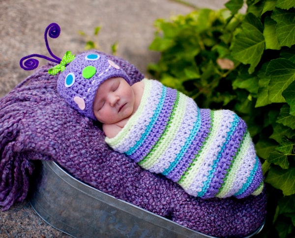 2 Knit Patterns Carrots and Peas Baby Cocoons Costumes DIY - Etsy Canada