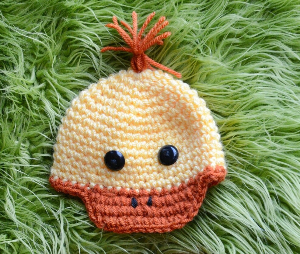 Baby Duck Hat | Etsy