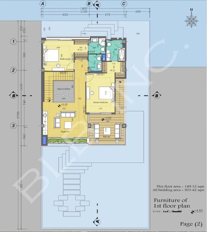 Modern 2-story Villa Plan – 3 Bedroom House With Roof Garden | Custom ...