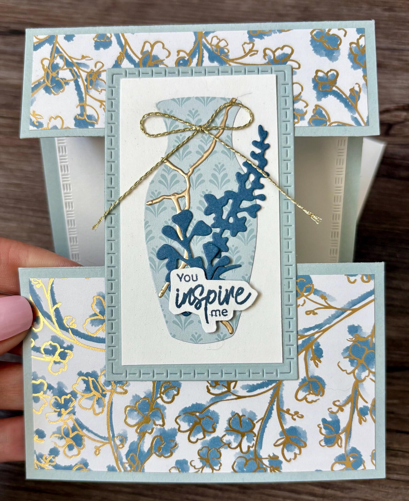 Kintsugi Handmade Greeting Card Set Asian Inspired Cards for Friend ...