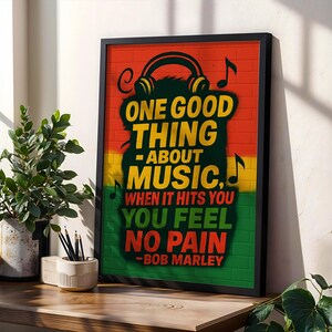 Bob Marley Quote Poster: Graffiti Reggae Art (digital Download) - Etsy