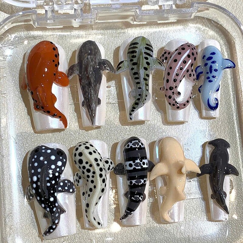 Octopus Nails - Etsy