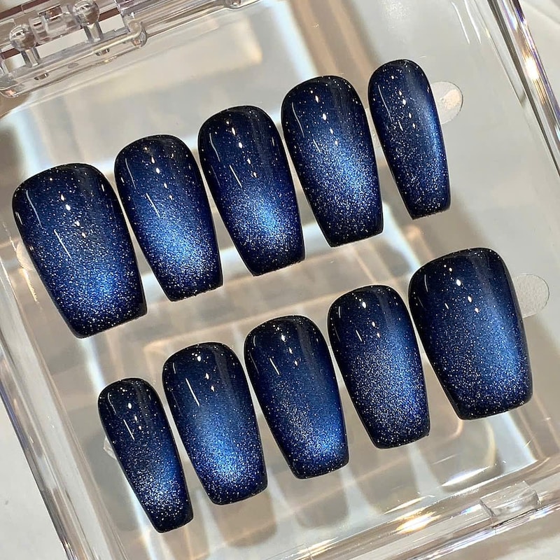 Cat Eye Handmade Press On - Etsy