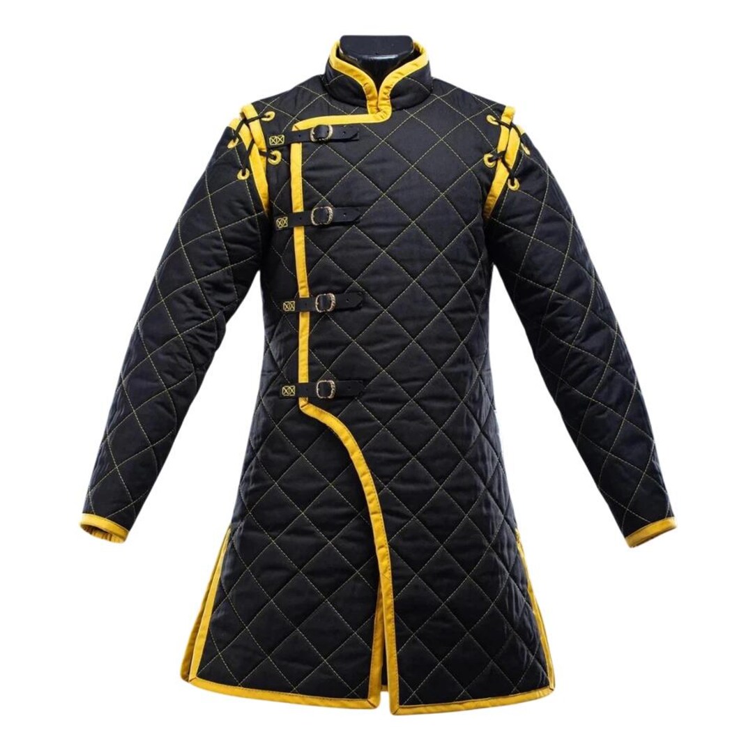 Medieval 350N Gambeson Jacket | Quilted Cotton Padded Armor. - Etsy