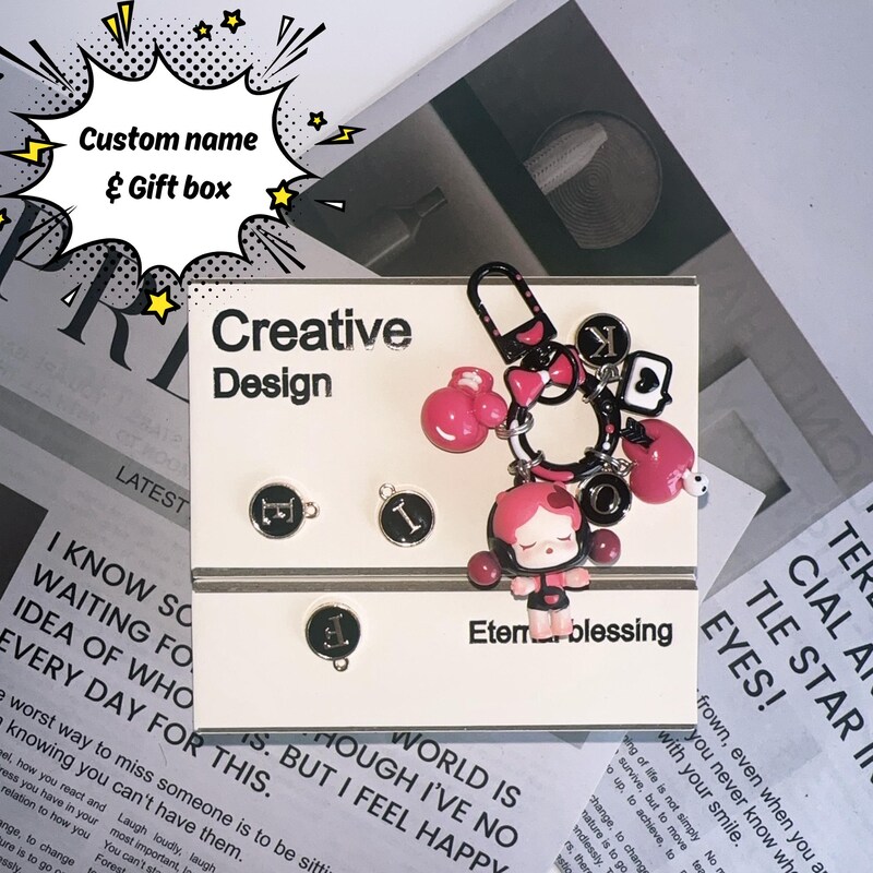 Skullpanda Keychain - Etsy