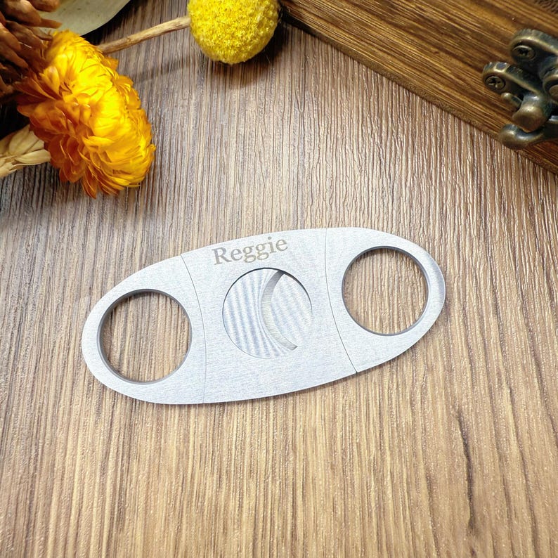 Customized Stainless Steel Cigar Cutter, Personalized Gift - Etsy