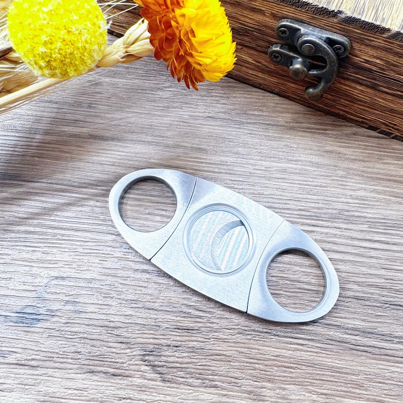 Customized Stainless Steel Cigar Cutter, Personalized Gift - Etsy