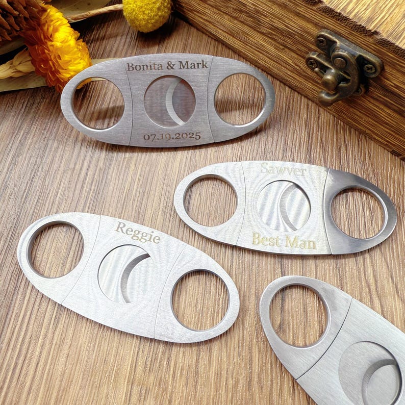 Customized Stainless Steel Cigar Cutter, Personalized Gift - Etsy UK