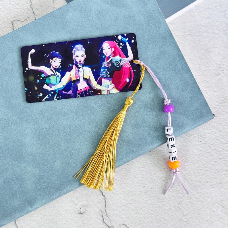 Personalized Kpop Demon Hunters Bookmark,custom Name Bookmark,huntrix ...