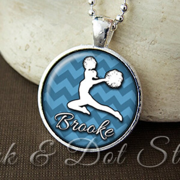 Cheerleader Necklace - Etsy