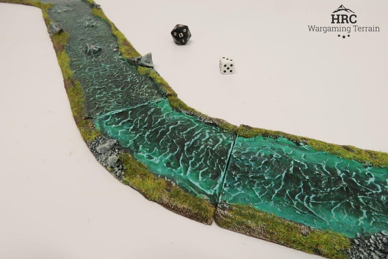 River Set - Wildland, Obstacle - Ready to Play Wargaming Terrain for ...