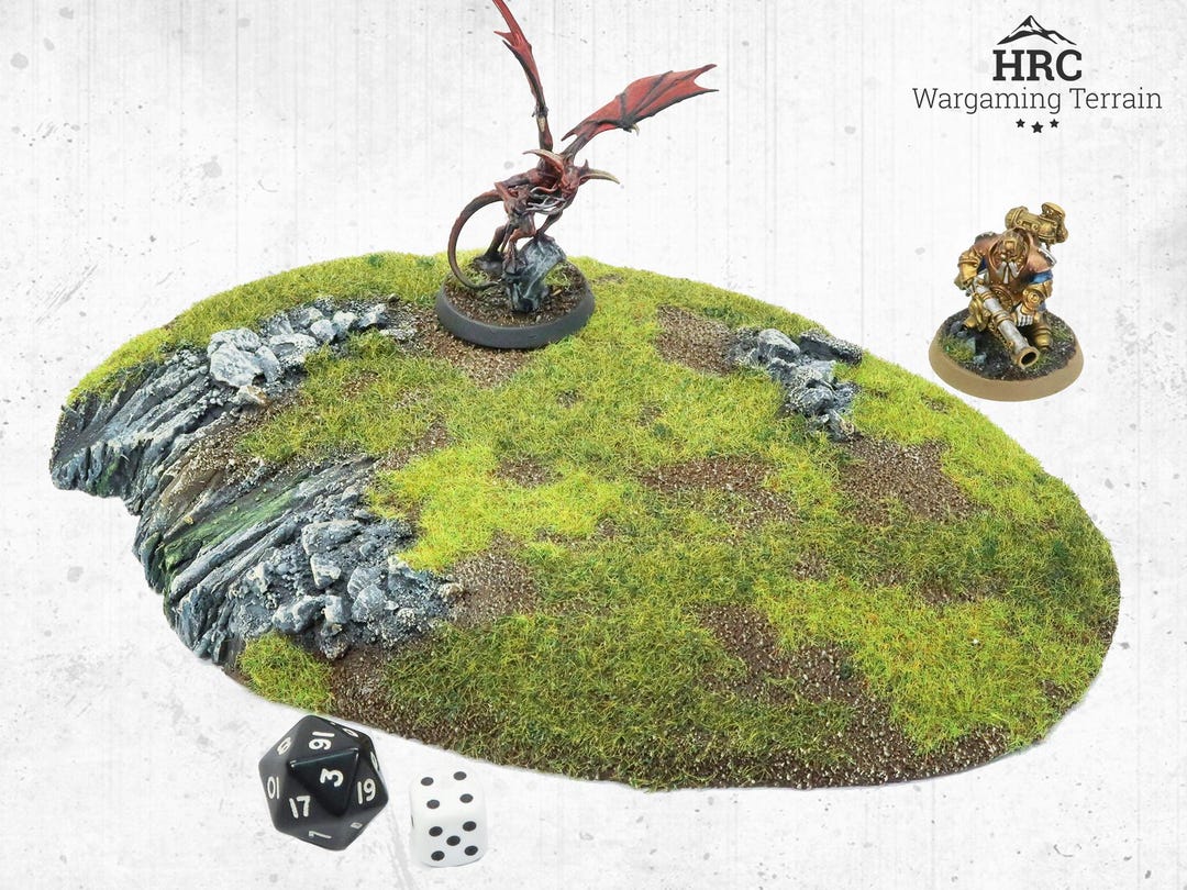 Oval Hill - Wildland, Obstacle - Ready to Play Wargaming Terrain for ...