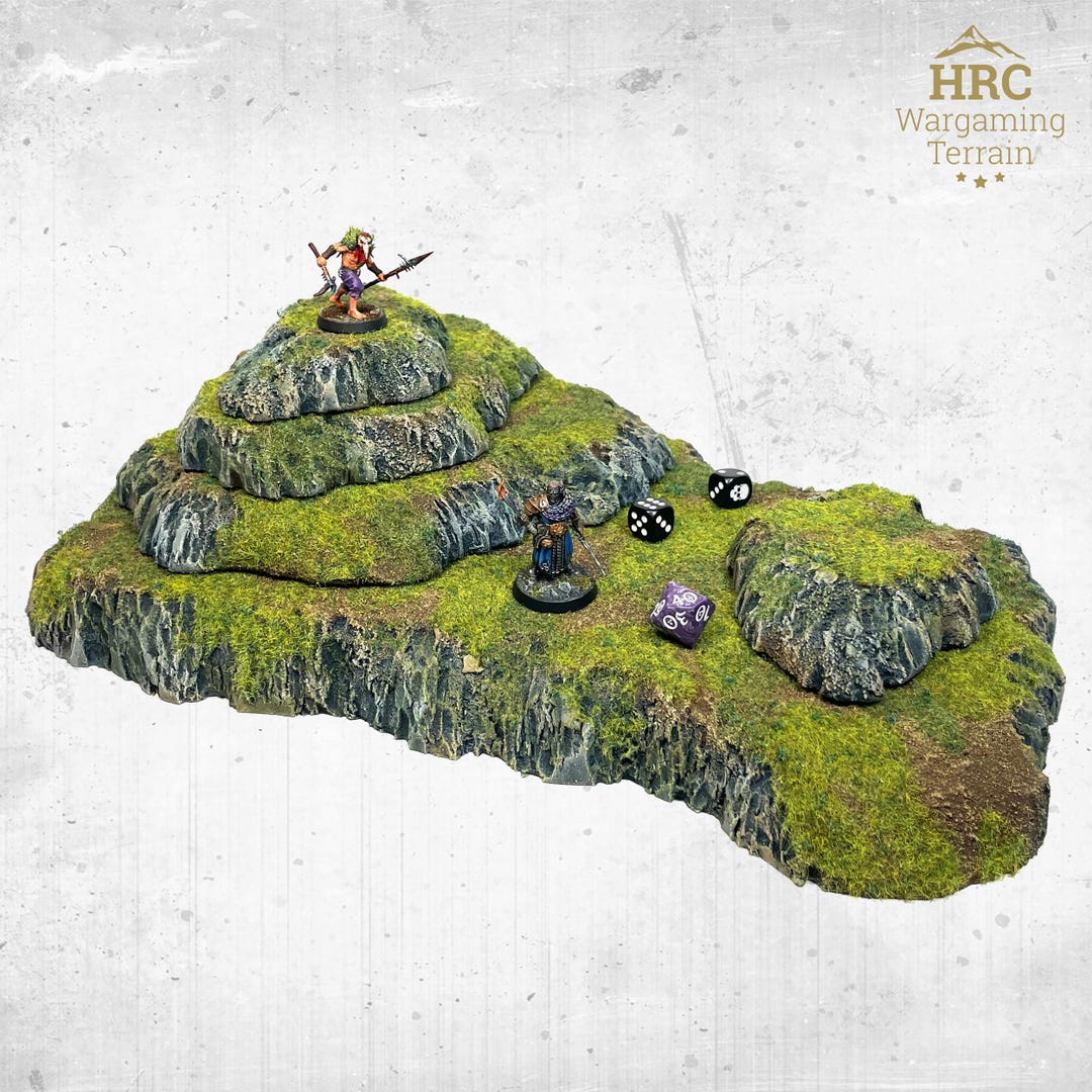Modular Hills - Stackable, Ready to Play Wargaming Wildlands Terrain ...
