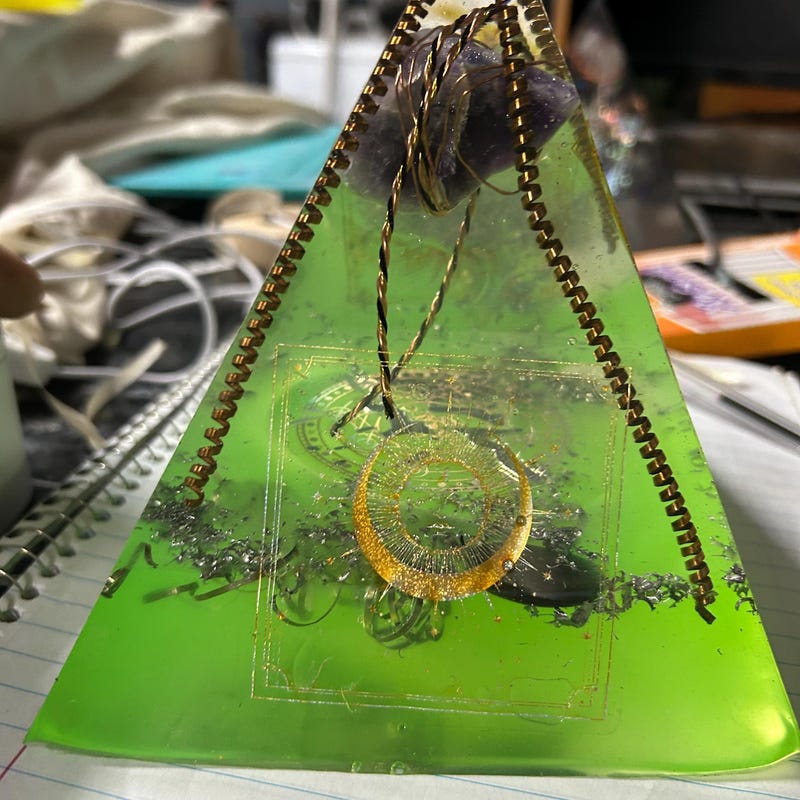 Organite Pyramid - Etsy