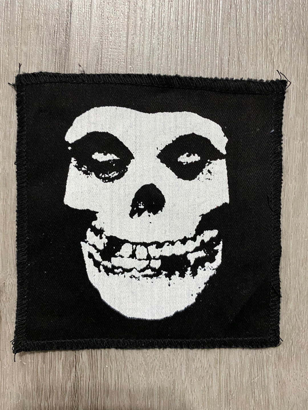 Misfits Band Back Patch Black and White SMALL - ( Sew on ) - Etsy