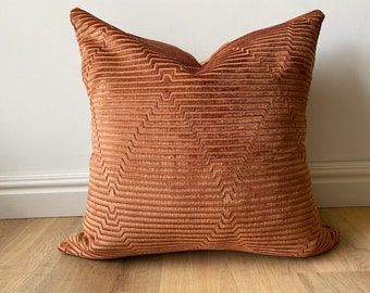 Rust Pillow Cover | Etsy
