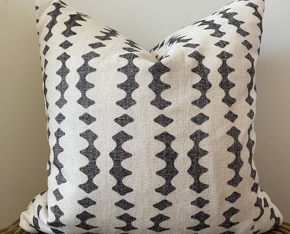 Designer Hand Block Style Design Geometric Abstract Stripe - Etsy