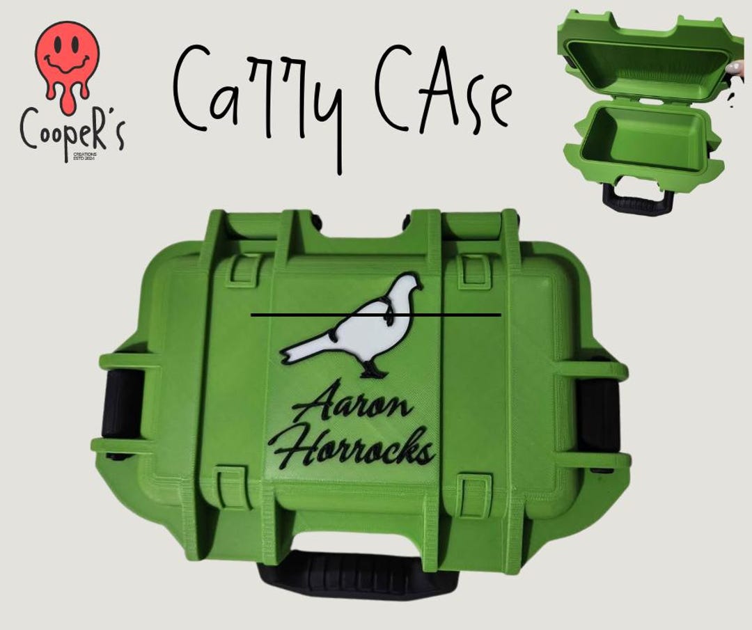 3D Printed Customised Carry Case – Fits Benzing Live Box (M1, M2, M3 ...