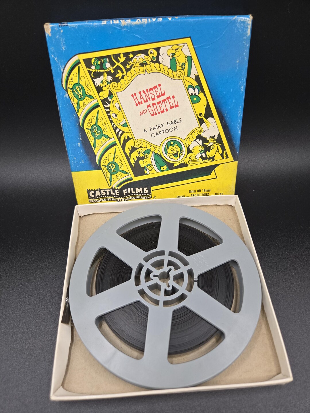 RARE Vintage Hansel and Gretal Fairy Fable 8mm or 16mm Projector Reel ...