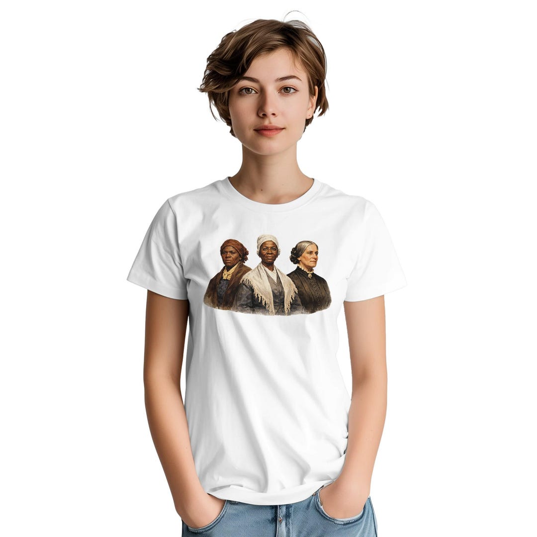Harriet Tubman Sojourner Truth Susan B Anthony T-shirt, Black History ...