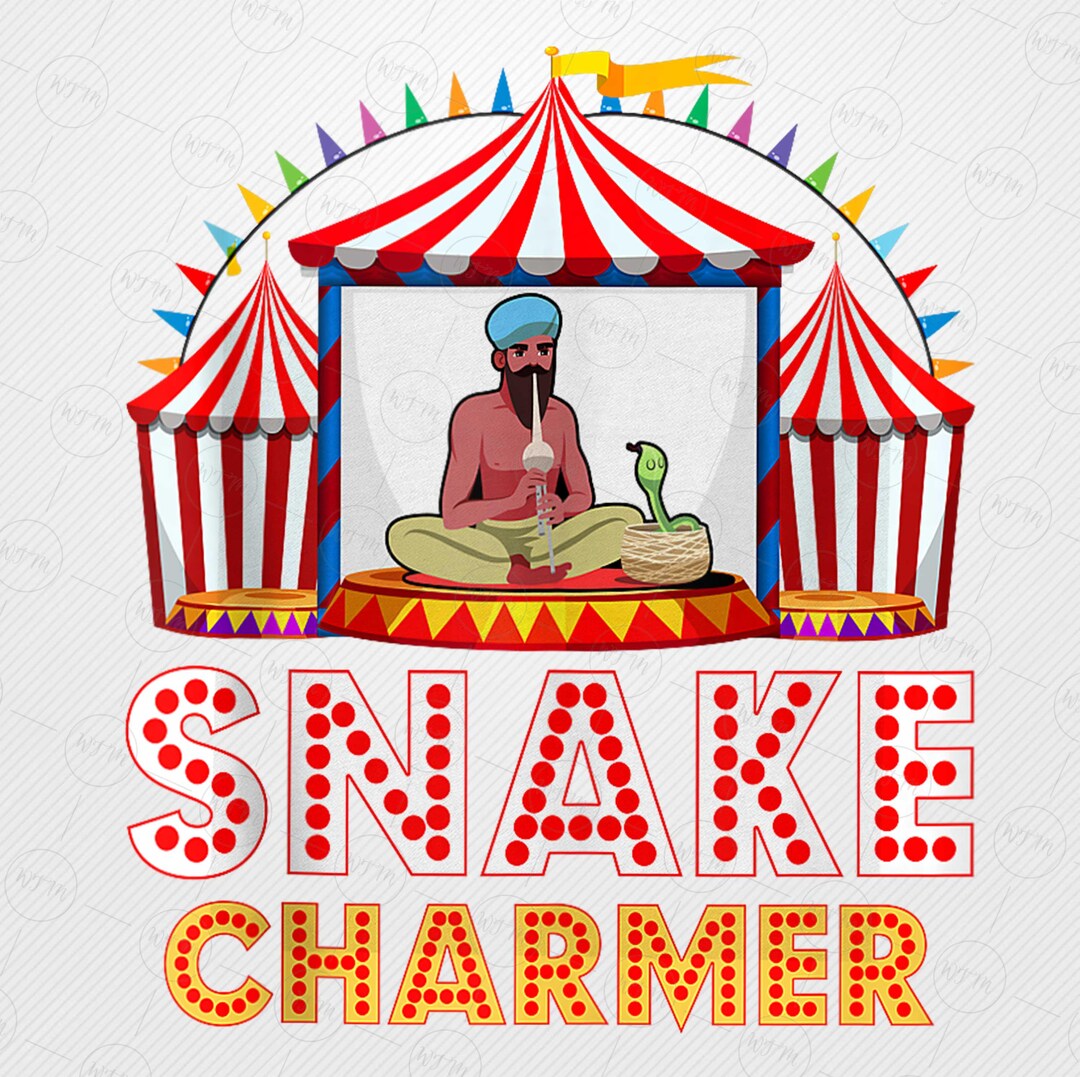 Snake Charmer PNG, Funny Circus Carnival, Cobra Snake, Fairground Booth ...