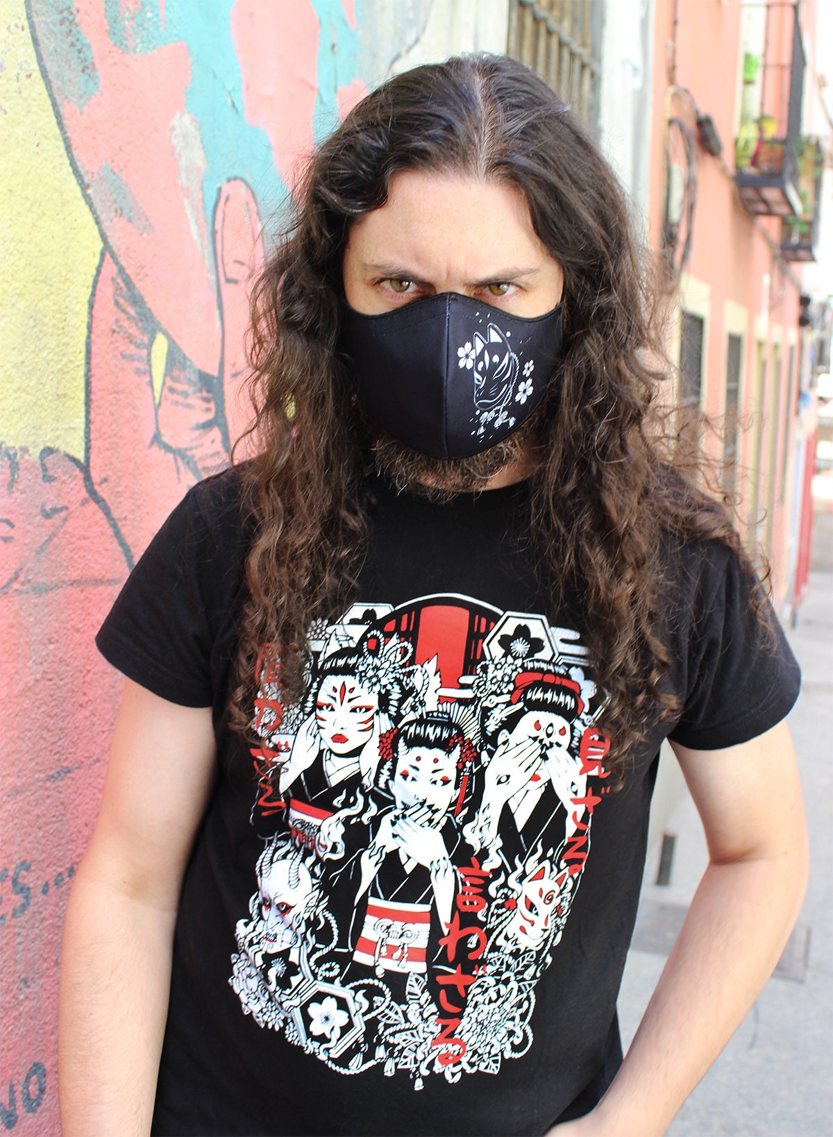 Kitsune Mask Weirdos Goth Grunge Harajuku Kawaii - Etsy