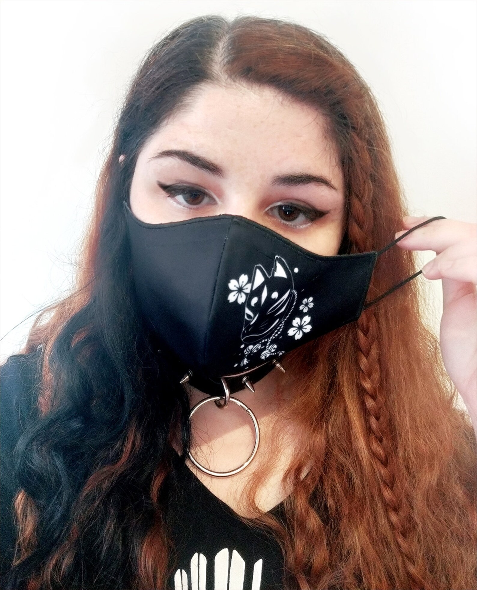 Kitsune Mask Weirdos Goth Grunge Harajuku Kawaii - Etsy