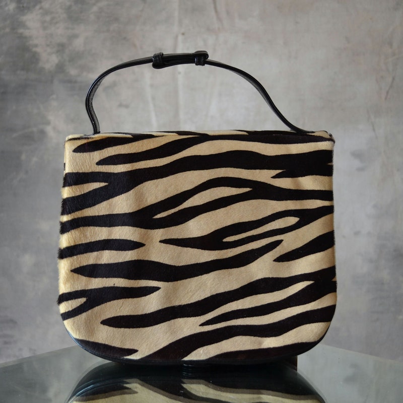 Zebra Print Bag - Etsy
