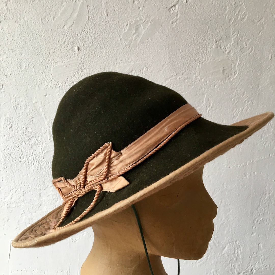 1960s Nutria English Country Peasant Hat - Etsy